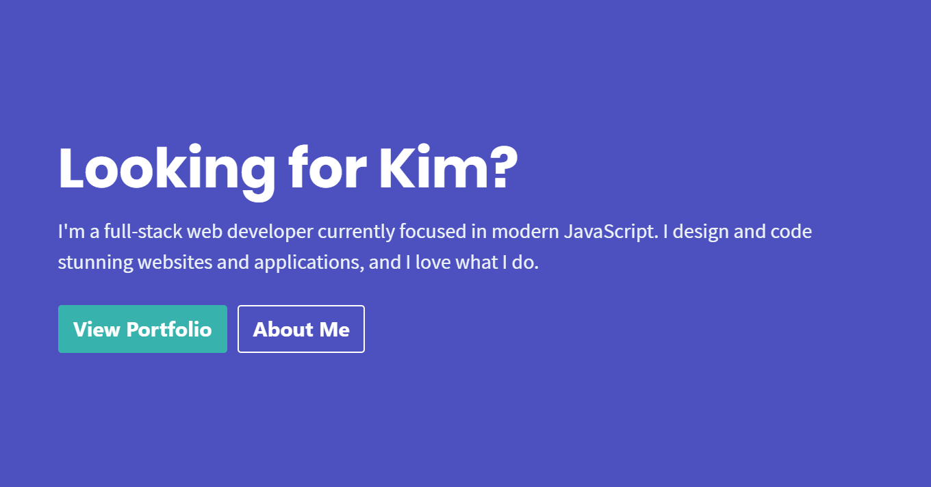Kim Lopez | Web Developer